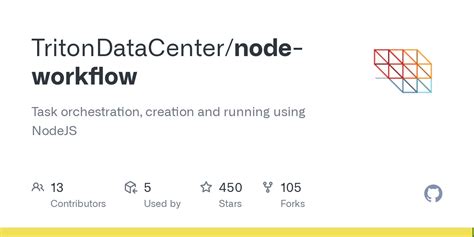 GitHub TritonDataCenter Node Workflow Task Orchestration Creation And Running Using NodeJS