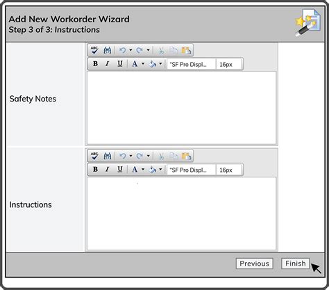 Add Single Workorder