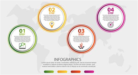 현대 3d 벡터 그림 네 가지 요소가 있는 원형 인포그래픽 템플릿입니다 아이콘 및 텍스트입니다 비즈니스 프리젠 테이션 웹 디자인 응용 프로그램 인터페이스 4 단계다이어그램을