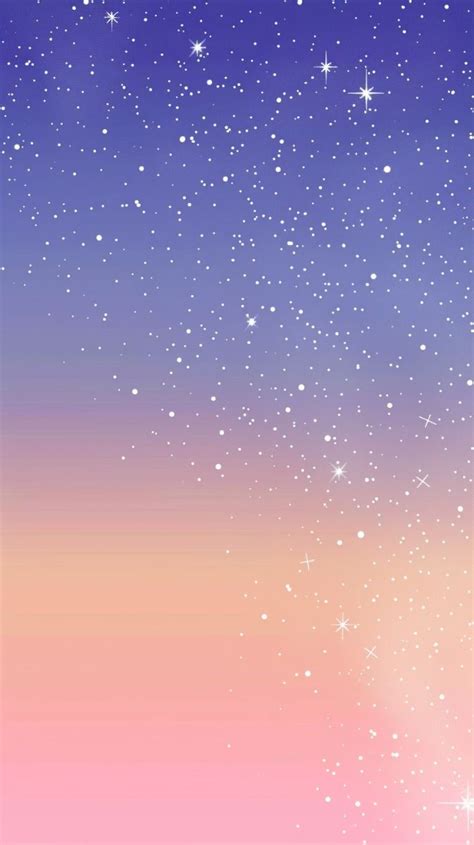 Twilight Dreams Starry Gradient Wallpaper