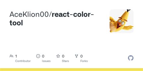 GitHub Aceklion React Color Tool