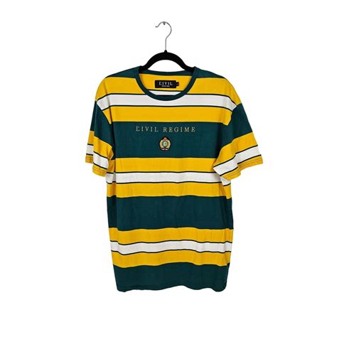 Civil Regime Civil Regime Embroidered Crest Logo Bold Yellowgreen