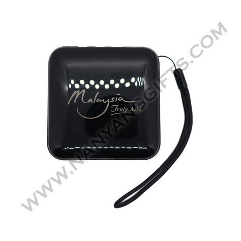 Mini Mobile Power Bank With Built In Cables