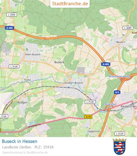 Buseck Karte Willkommen Bei Der Gemeinde Buseck Mvql