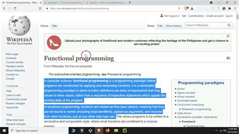 Python Tagalog Tutorial 87 Functional Programming Youtube