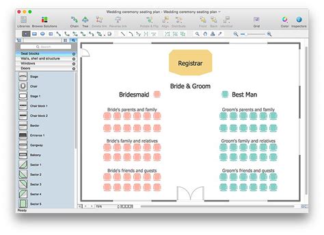 Free Editable Seating Chart Examples Templates EdrawMax OFF