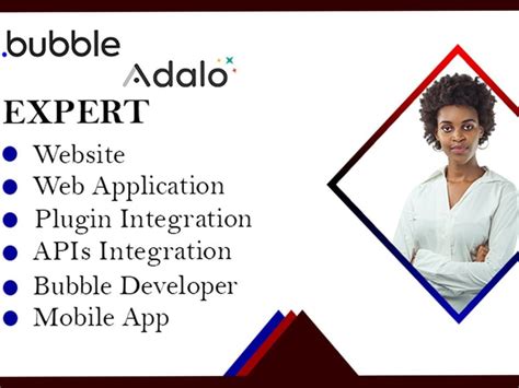 a modern and responsive bubble website bubble io bubble app bubble upwork