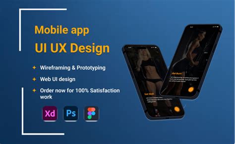 do stunning ui ux design mobile app ui ux design in figma by