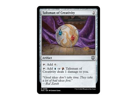 Talisman Of Creativity U Foil M3c 0308 En Modern Horizons 3
