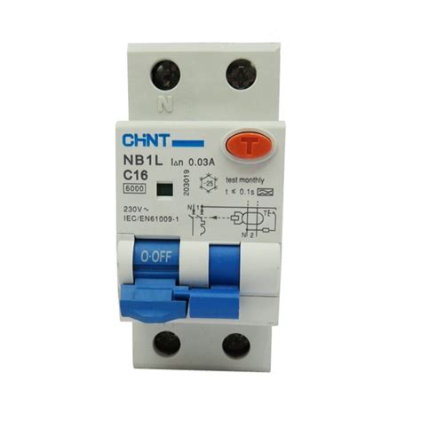Chint Nb1l Rcbo Type A 16a 6ka 30ma Residual Curre Grandado