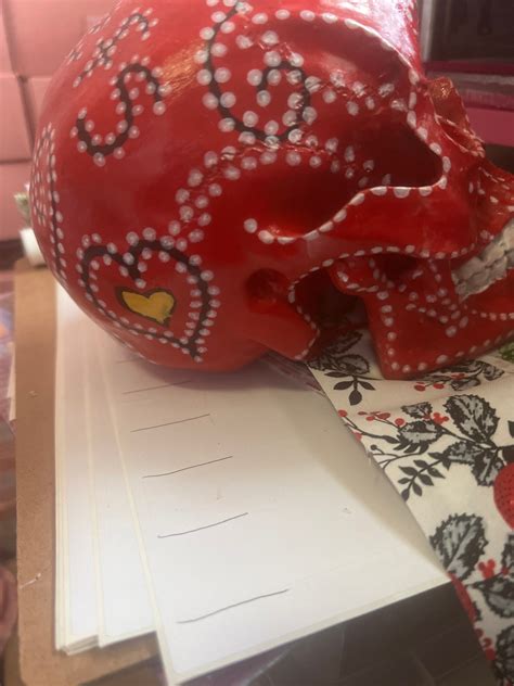 Kansas City Chiefs Skull Hand Painted Custom Etsy