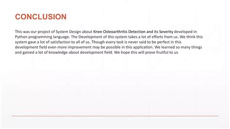Knee Osteoarthritis Detection And Its Severity Pptx Bone And Joint Conditions Diseases And