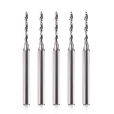 Snapklik Com HOZLY Ball Nose End Mill CNC Router Bits Shank Cutting Dia For CNC