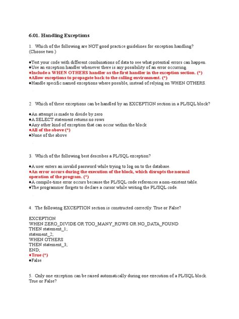 Referensi Plsql Final Exam Pdf Parameter Computer Programming