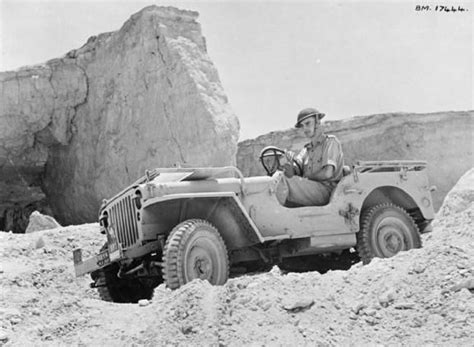 The British Army In North Africa 1942 Willys Jeep Willys Jeep