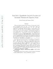 Hard Sard Quantitative Implicit Function And Extension Theorems For Lipschitz Maps PDF