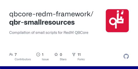 Github Qbcore Redm Framework Qbr Smallresources Compilation Of Small Scripts For Redm Qbcore