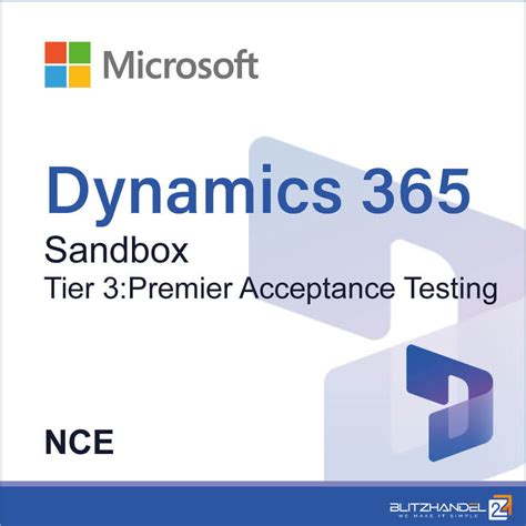 Dynamics 365 Operations Sandbox Tier 3premier Acceptance Testing