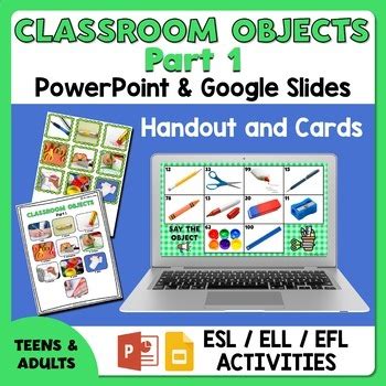 Teaching Classroom Objects ESL ELL Activities For Teens And Adults