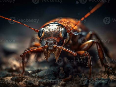 Cockroach Portrait Created With Generative AI Technology 29576548 Stock Photo At Vecteezy