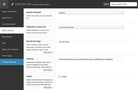 ajax forms geo my wp