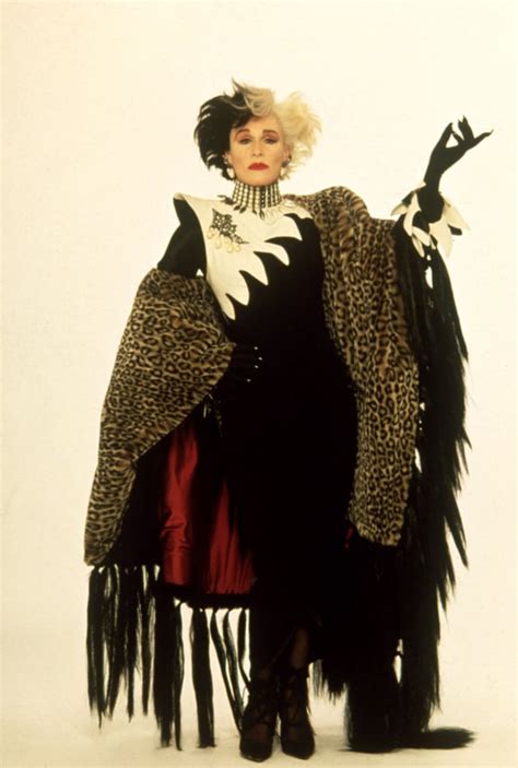 Glenn Close Kept Cruella De Vil Costumes From 101 Dalmatians Popsugar