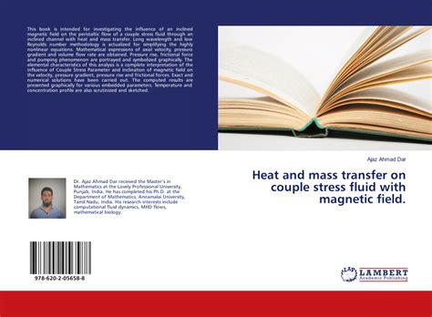 Pdf Heat And Mass Transfer On Couple Stress Fluid With Magnetic Field