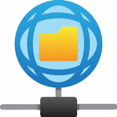 Database Folder Connection Hardware Hosting Server Storage Worldwide Icon Download On