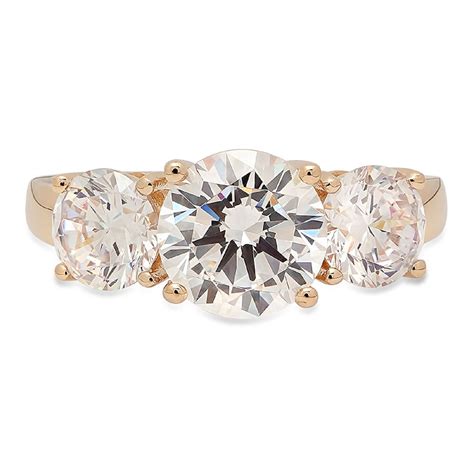 325 Ct Brilliant Round Cut Genuine Cultured Diamond Vs1 Vs2 G H 14k