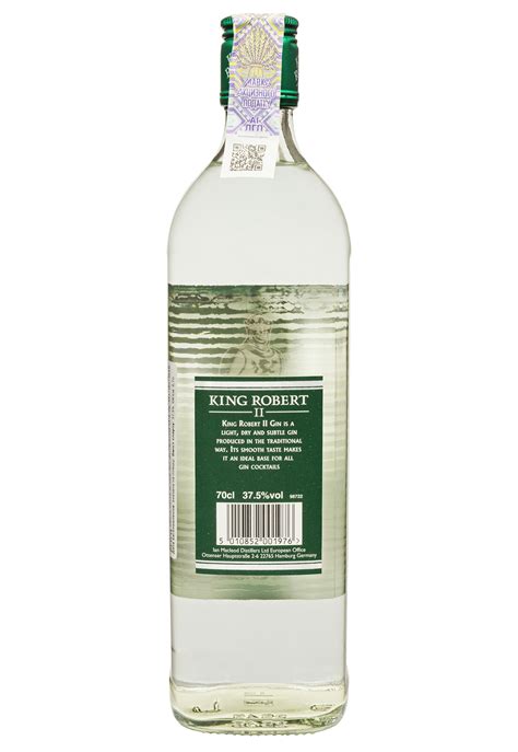 Купить Джин King Robert II Distilled London Dry Gin 0.7 л онлайн в ...