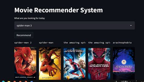 github im sndp movie recommendation system demonstrates of the