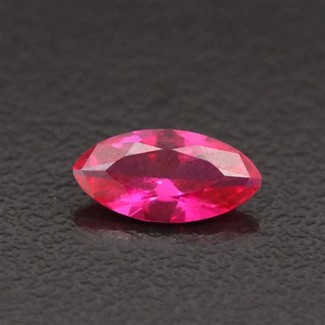 Loose 1 23 Ct Lab Grown Ruby Ebth