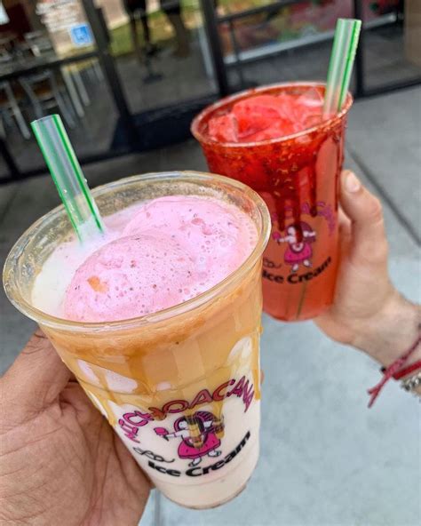 Ice Cream Float Aesthetic Concha With Ice Cream Mexican Ice La