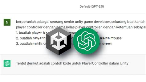 Buat Yg Masih Bingung Coding Unity Pake Chat Gpt Youtube