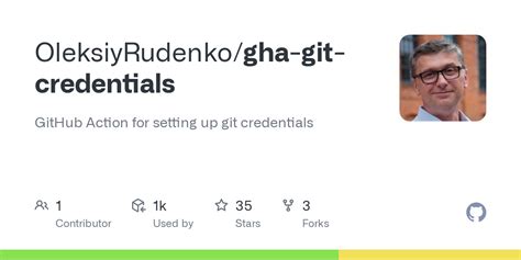 Github Oleksiyrudenkogha Git Credentials Github Action For Setting