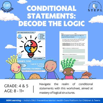 Conditional Statements Decode The Logic By Sanjeev Tanna TPT