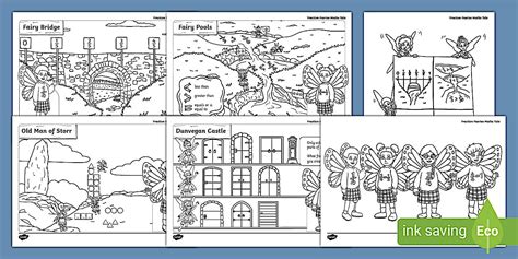 Fun Fractions Colouring Pages Twinkl Resources Twinkl
