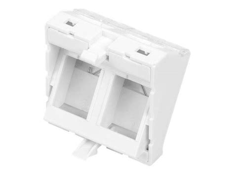 DIGITUS DN-93802-7-SH Faceplate RAL 9003 | DN-93802-7-SH