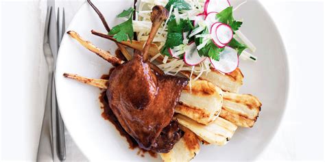 Braised Duck With Roasted Parsnips And Celeriac Remoulade