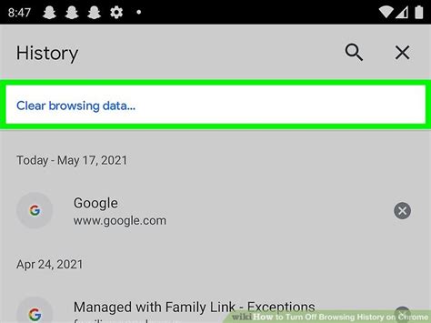 5 Ways To Turn Off Browsing History On Chrome WikiHow