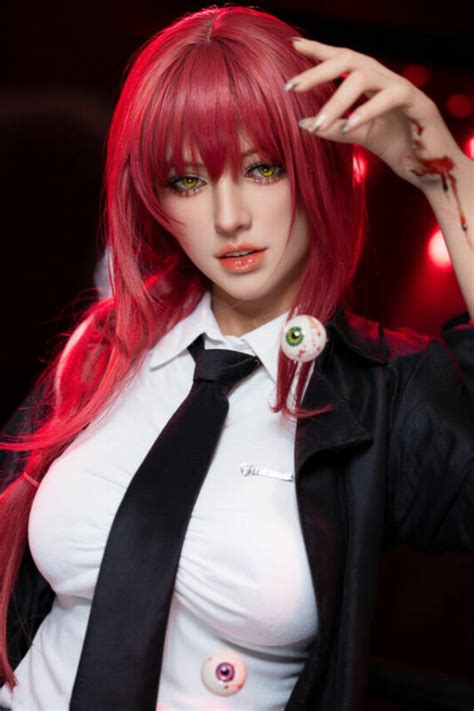 Makima Chainsaw Man Big Boobs Anime Sex Doll PetiteSexDoll