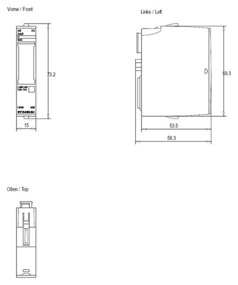 Siemens Et 200sp Analog Output Module Aq 2x U I High Speed 6es71356hb000da1 At Rs 26100