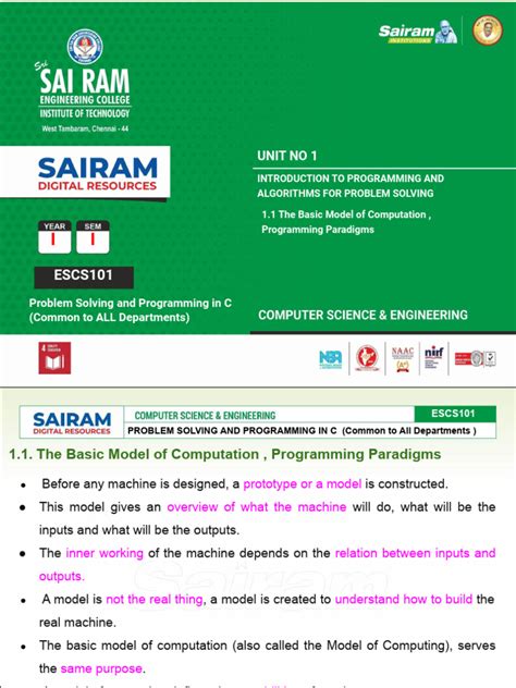 11 Cse The Basic Model Of Computation Programming Paradigms Pdf Object Oriented