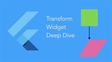 A Deep Dive Into Transform Widgets In Flutter Flutter Community Medium Rflutterdev