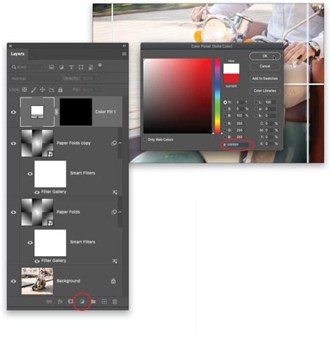 Create A Folded Paper Effect By Lesa Snider Kelbyone Insider