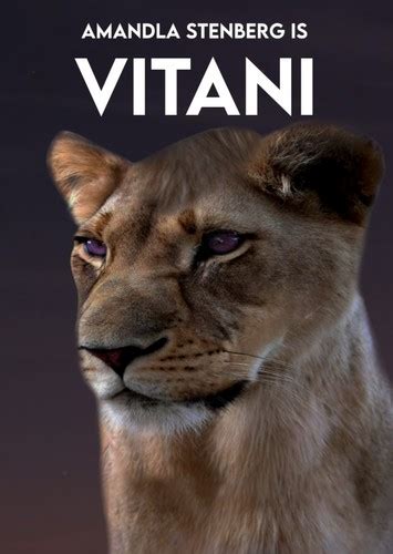 Vitani Fan Casting For The Lion King 2 Simbas Pride Live Action