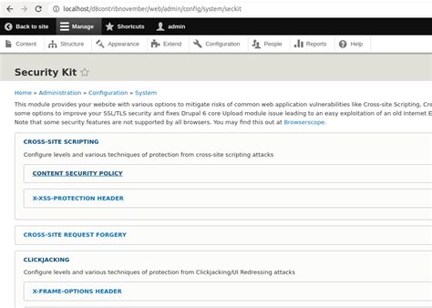 Settings Admin Page Broken 3231271
