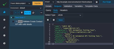 Creating Test Cases Vrest Ng Documentation