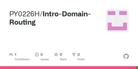 Github Py H Intro Domain Routing