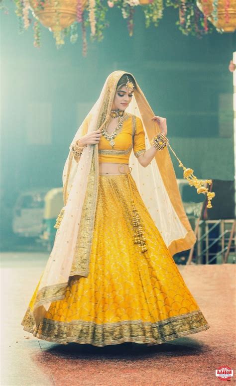 Yellow Indian Wedding Dresses